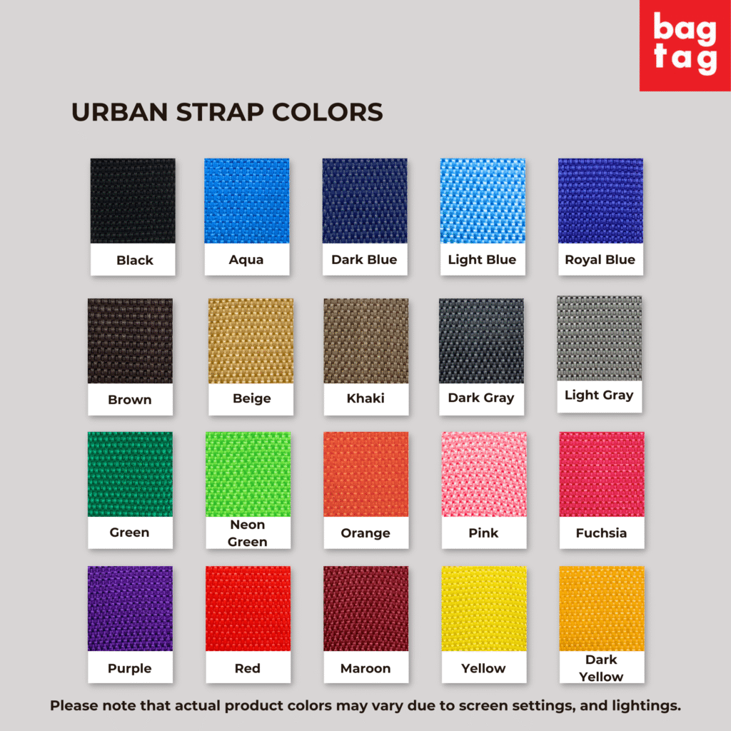 Urban Strap 2 Sides - BagTag MNL Inc.